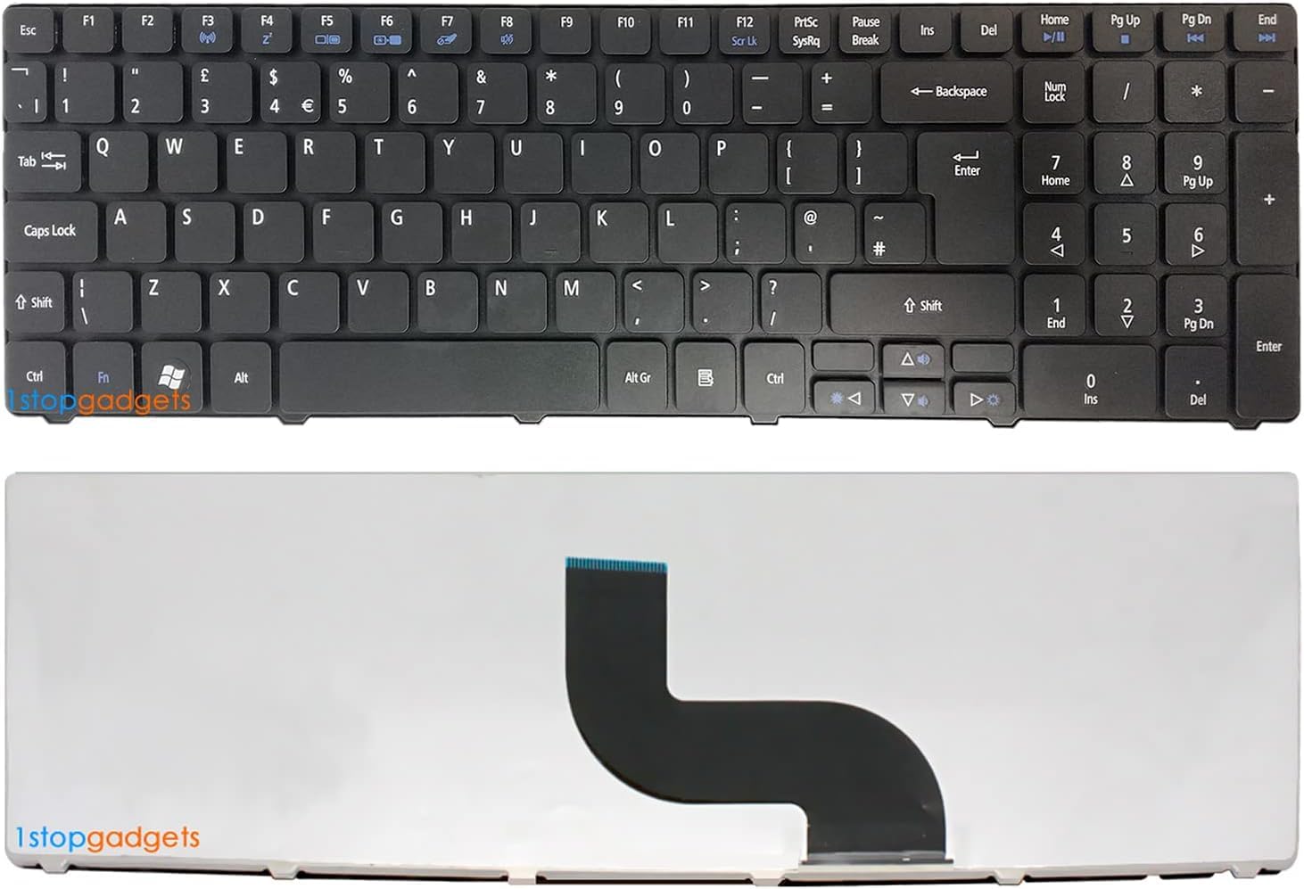 Replacement Keyboard for ACER Laptop ASPIRE 5742 5336 5551 5740 7551 ...