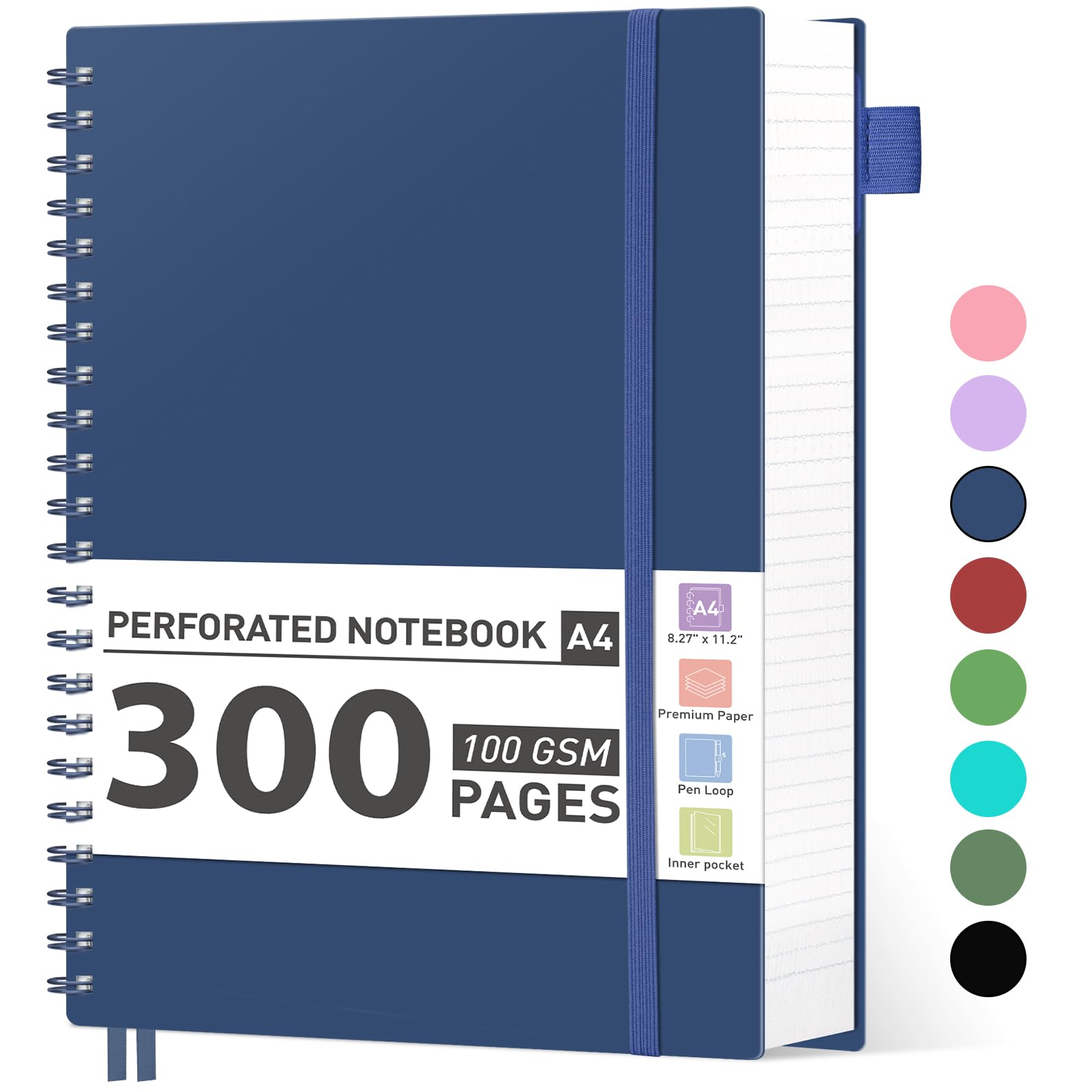 Amazon.com : AHGXG Spiral Notebook College Ruled - Spiral Journal ...