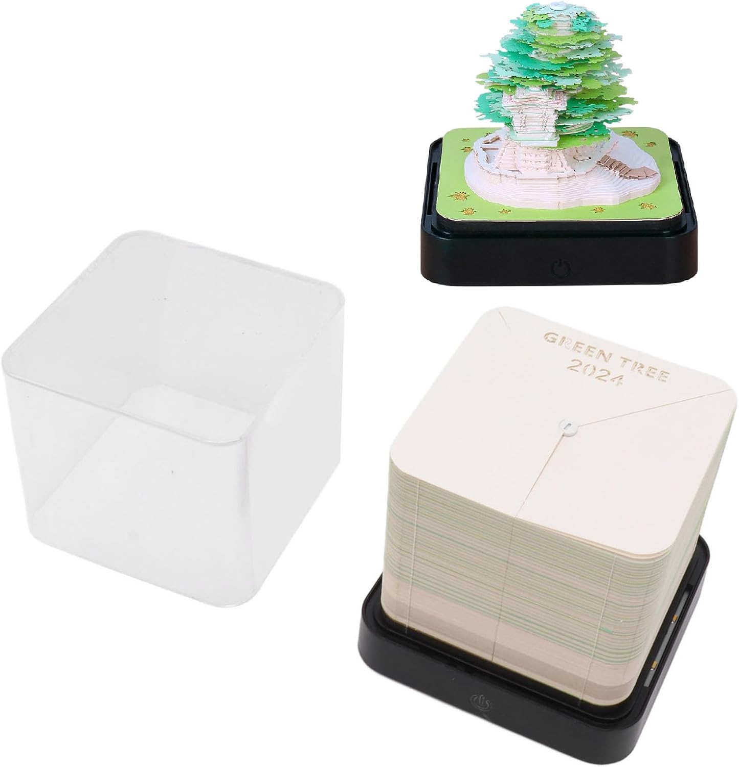 Amazon.com : 3D Memo Pad, 2024 Desk Calendar, Multifunctional Lifelike ...