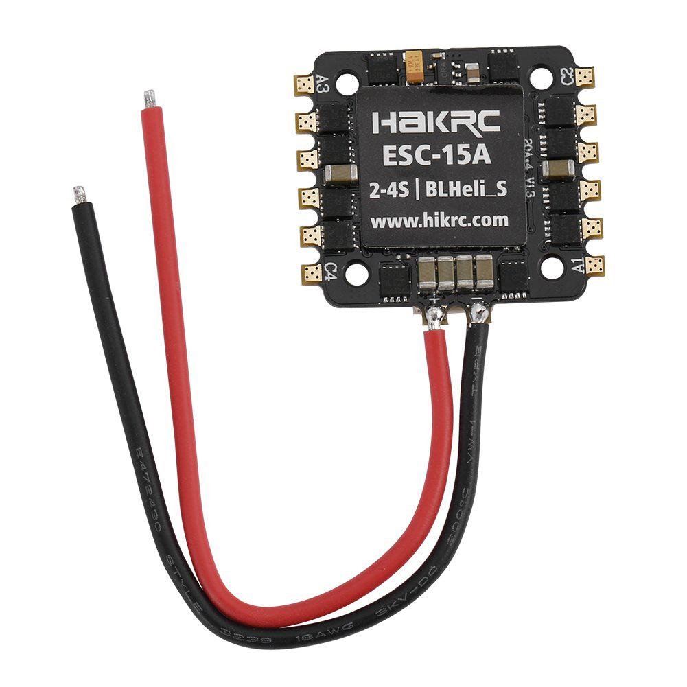 Buy 4 in 1 BLHELI_S Mini ESC Electronic Speed Control 15A 2-4S for FPV ...