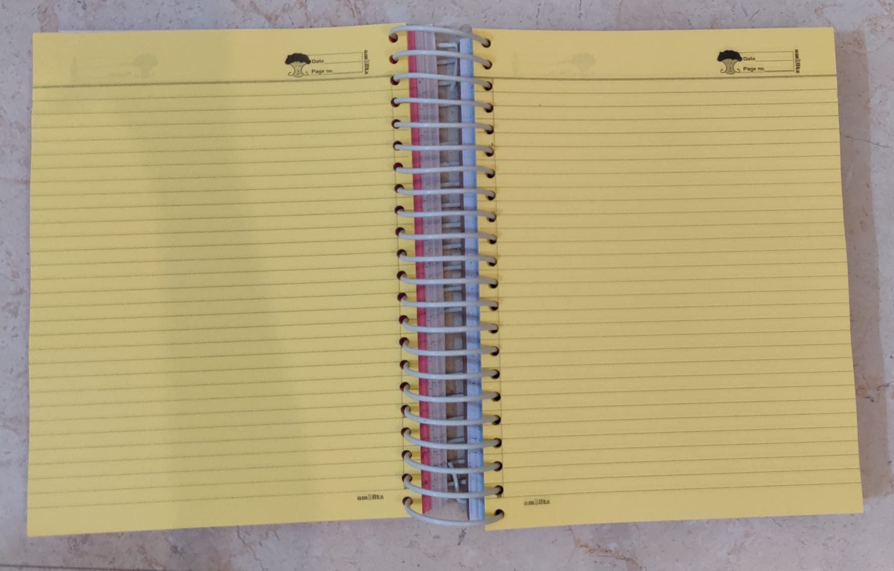 amblitz Mega 1000 Pages Spiral Notebook, 6 Subjects, 70 GSM, 22 * 28.5 ...