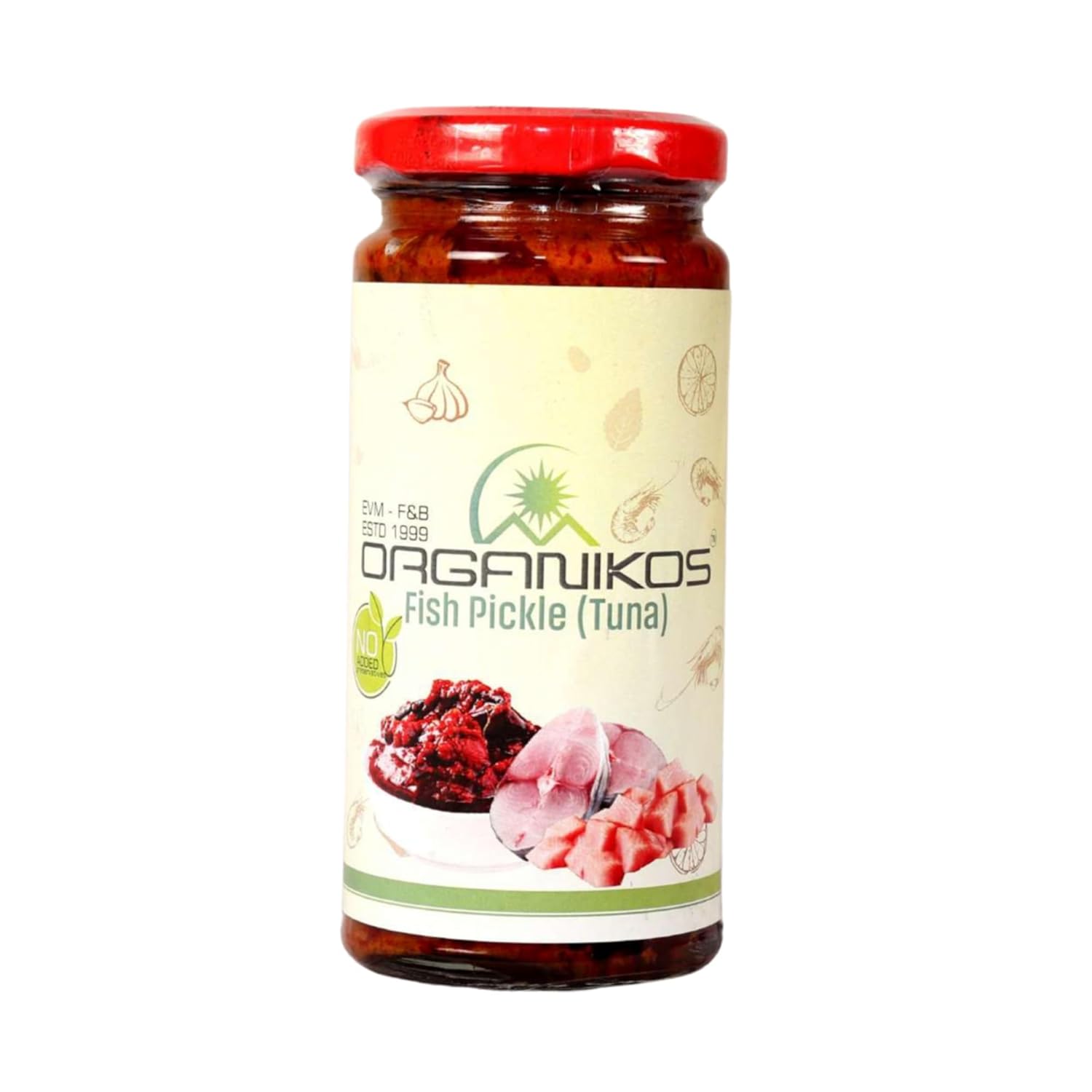 ORGANIKOS Tuna Fish Pickle Kerala Traditional Style, with no Added ...