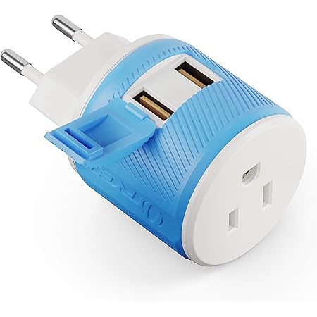 Amazon.com: Thailand Travel Plug Adapter by Orei with Dual USB - USA ...