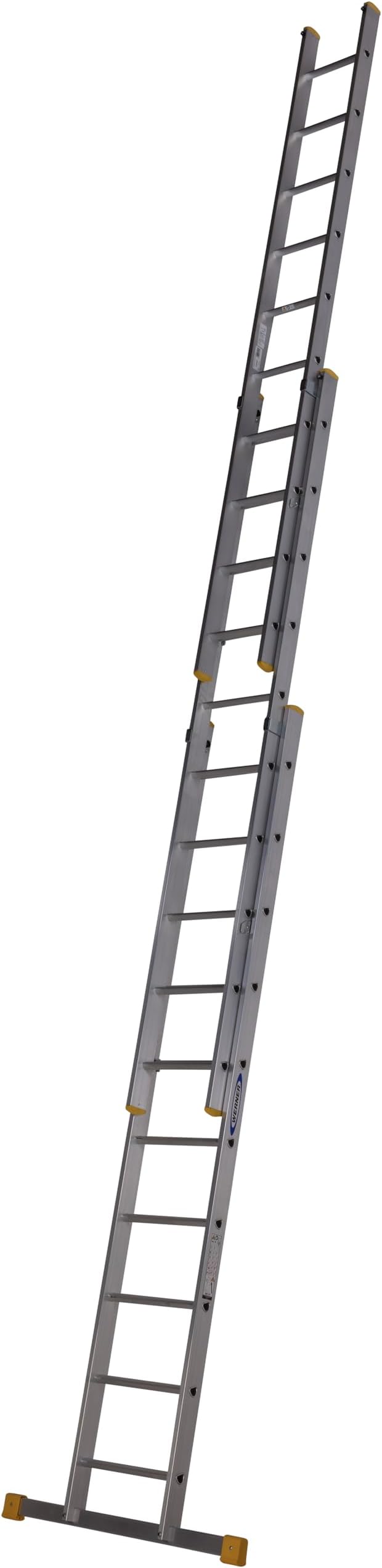 Werner D Rung Extension Ladder - 2.4m Triple Section : Amazon.co.uk ...