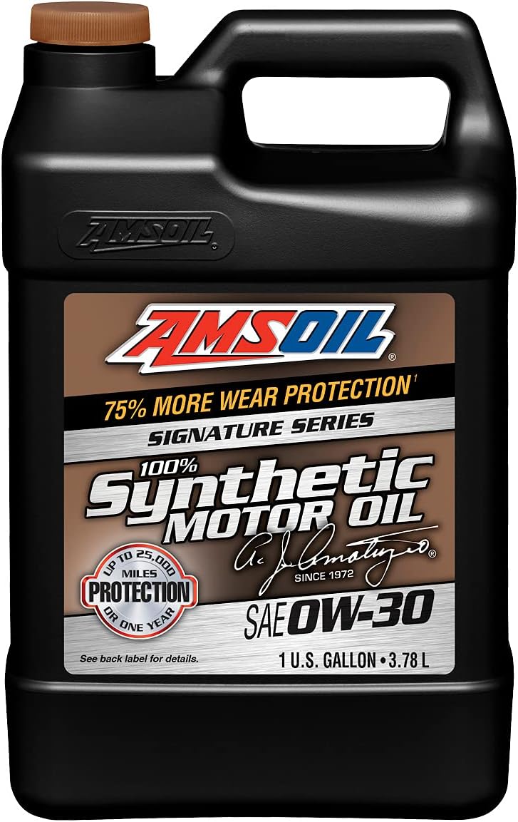 Amsoil 1-Gal Signature Series 0W-30 Synthetic Motor Oil : Amazon.com.mx ...