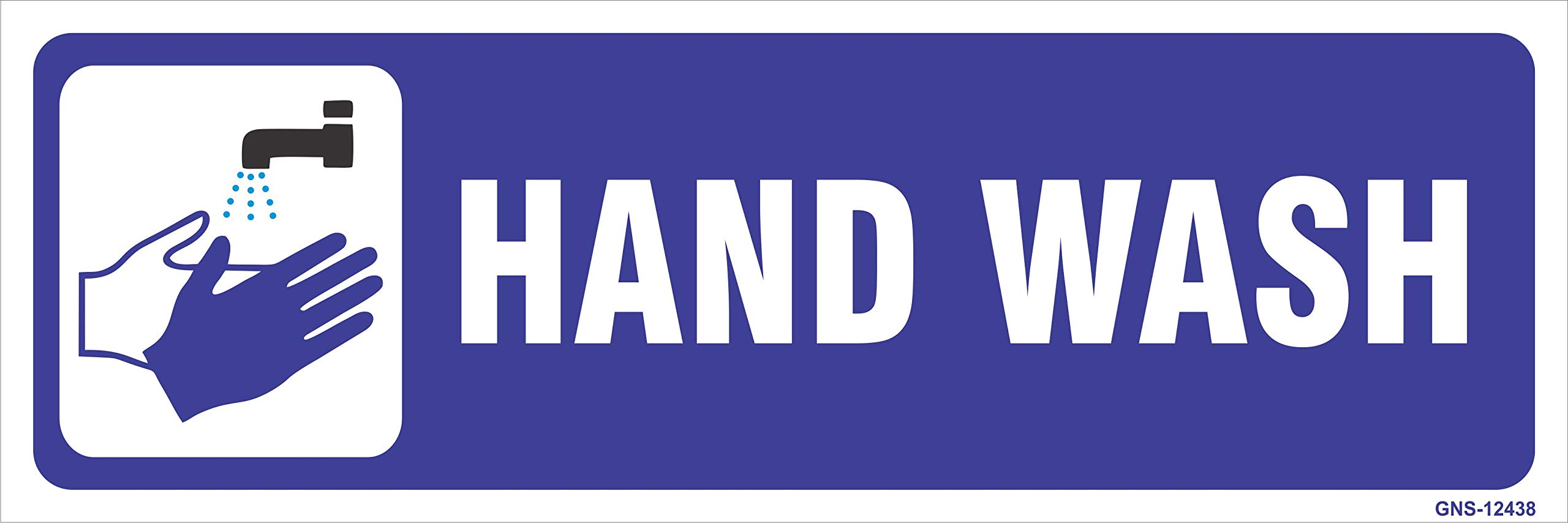 Hand Wash Sign