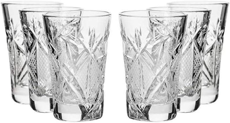 Amazon.com | Waterford Lismore Diamond Shot Glass, Set of 4: Shot Glasses