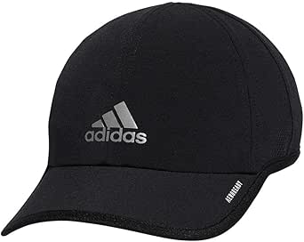 adidas Superlite 2 Relaxed Adjustable Performance Cap Black/Silver ...