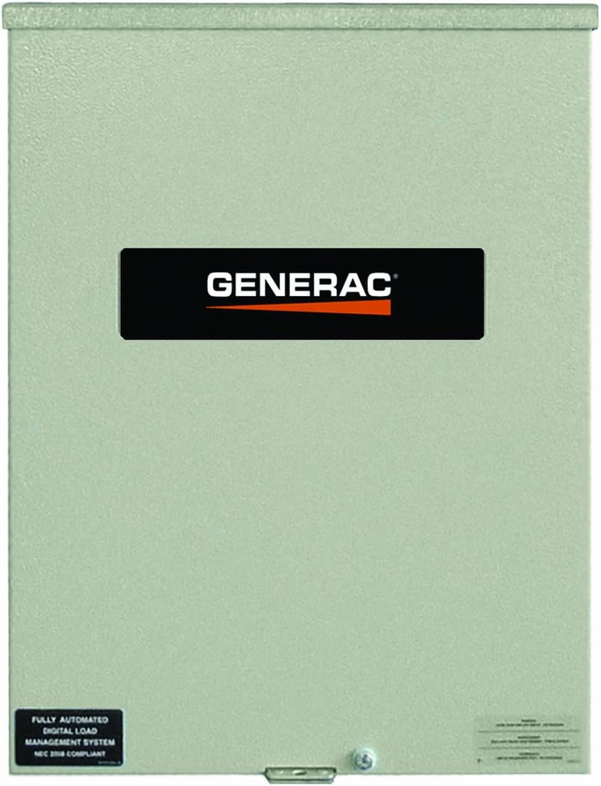 Generac RTSW400A3 400-Amp 120-240V Single Phase Nexus Automatic ...