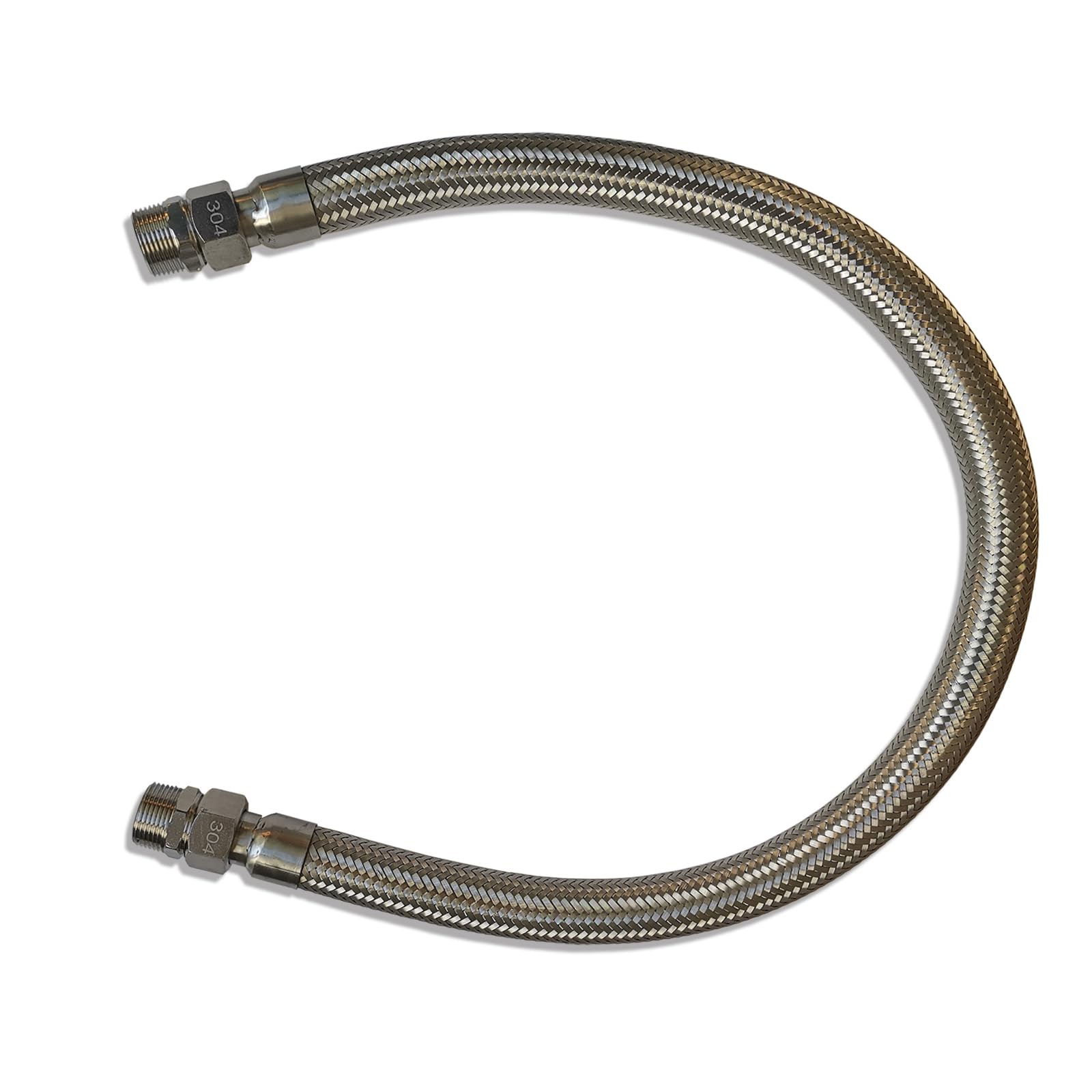 SHOOSHINE 40" Compressor Jumper Hose 1" NPT, Air Compressor Hose of ...