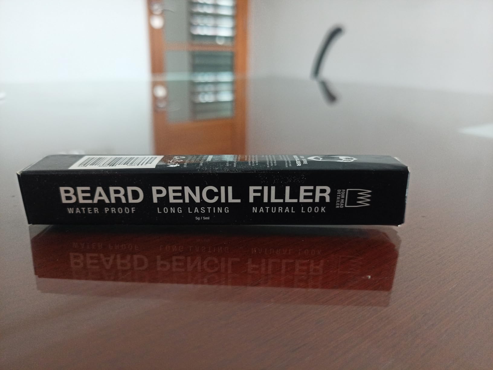 Buy BAERFIT Beard Color Pencil For Men Black, Beard Pen, Beard Dye For ...
