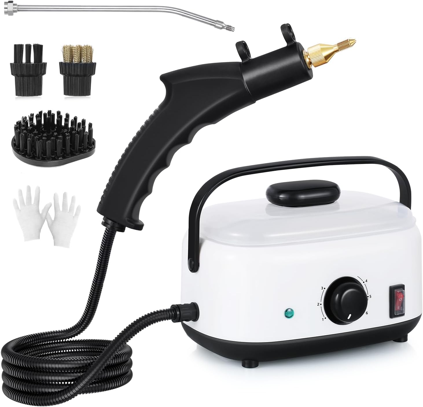Aoresac Steam Cleaner, 2500W High Temperature Pressurized Steam ...