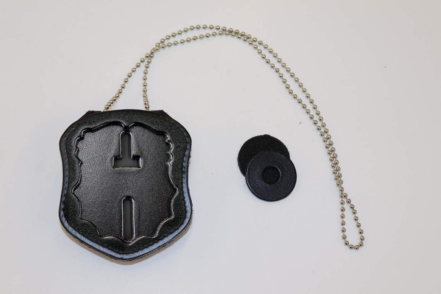 Amazon.com : NYPD Chief Belt Clip Badge Holder with Pocket and Chain ...