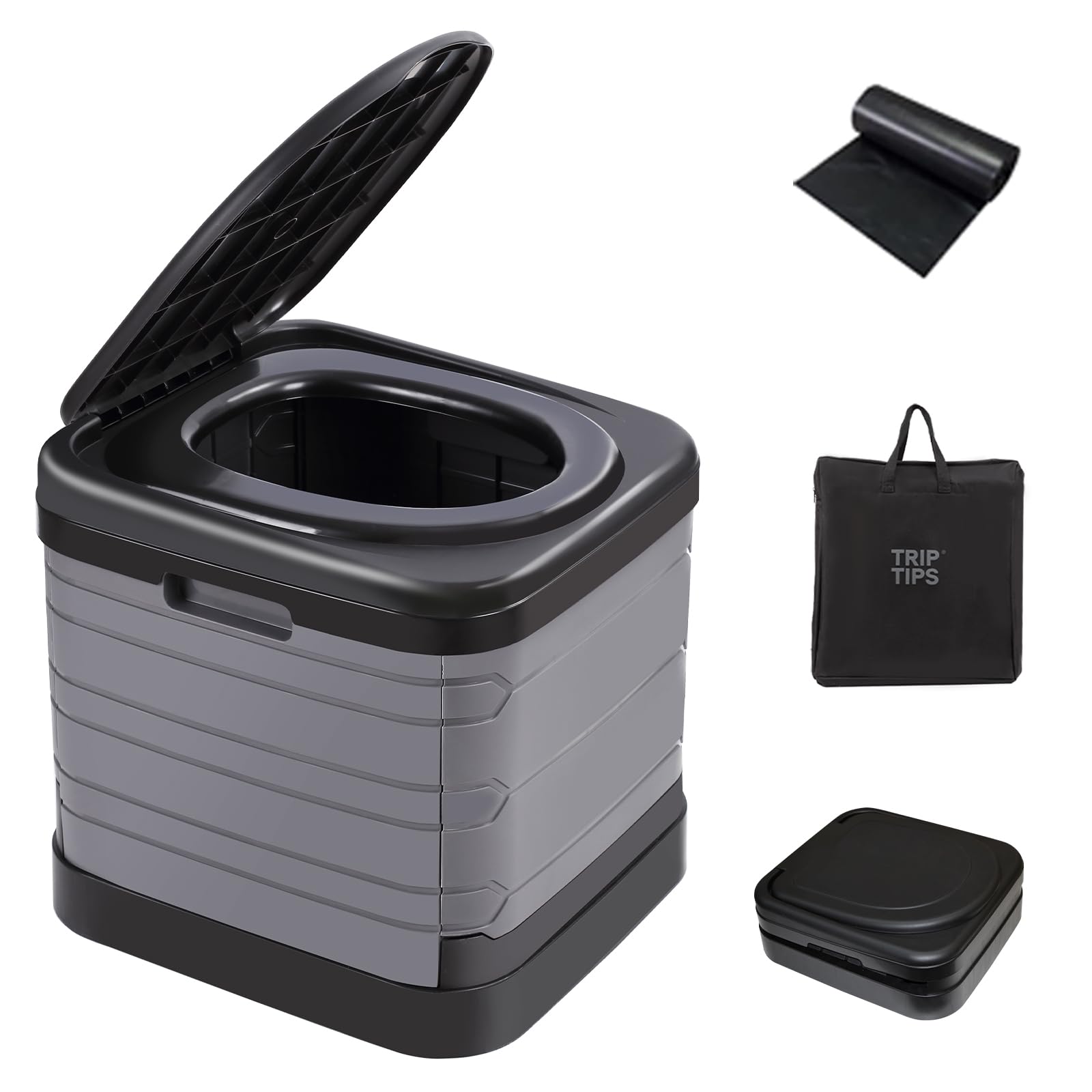 Snapklik.com : TRIPTIPS Updated Portable Potty For Camping Extra Large ...