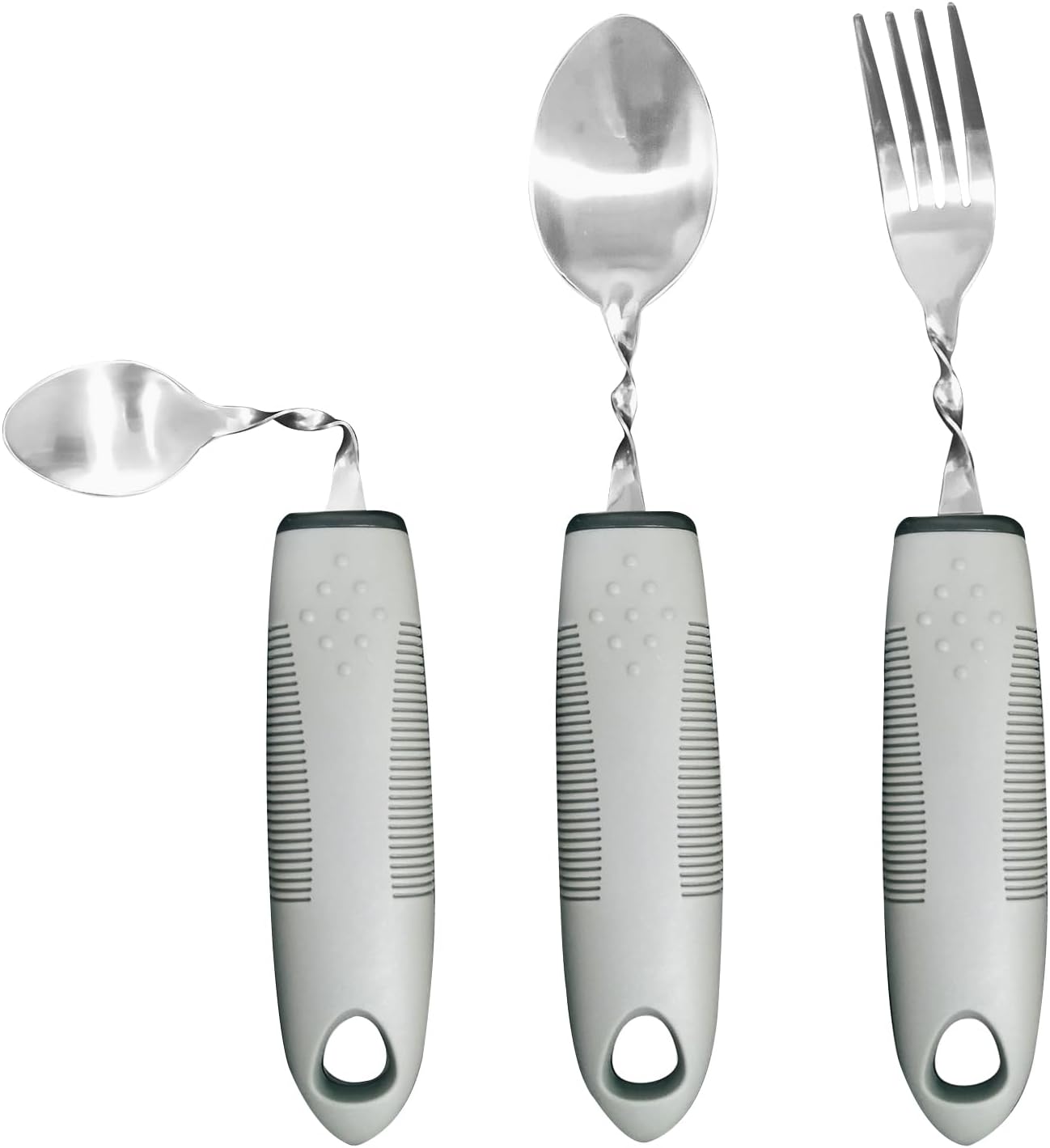 Amazon.com: Adaptive Utensils, Weighted Special Supplies Spoon Fork Set ...