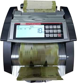 AKS Automation OLC Prime Note/Cash/Money/Currency Counting Machine with ...