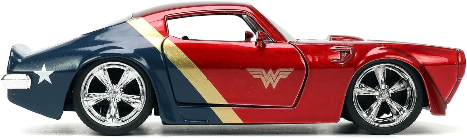 Jada Toys 253253009, DC Comics Wonder Woman with 1972 Pontiac Firebird ...