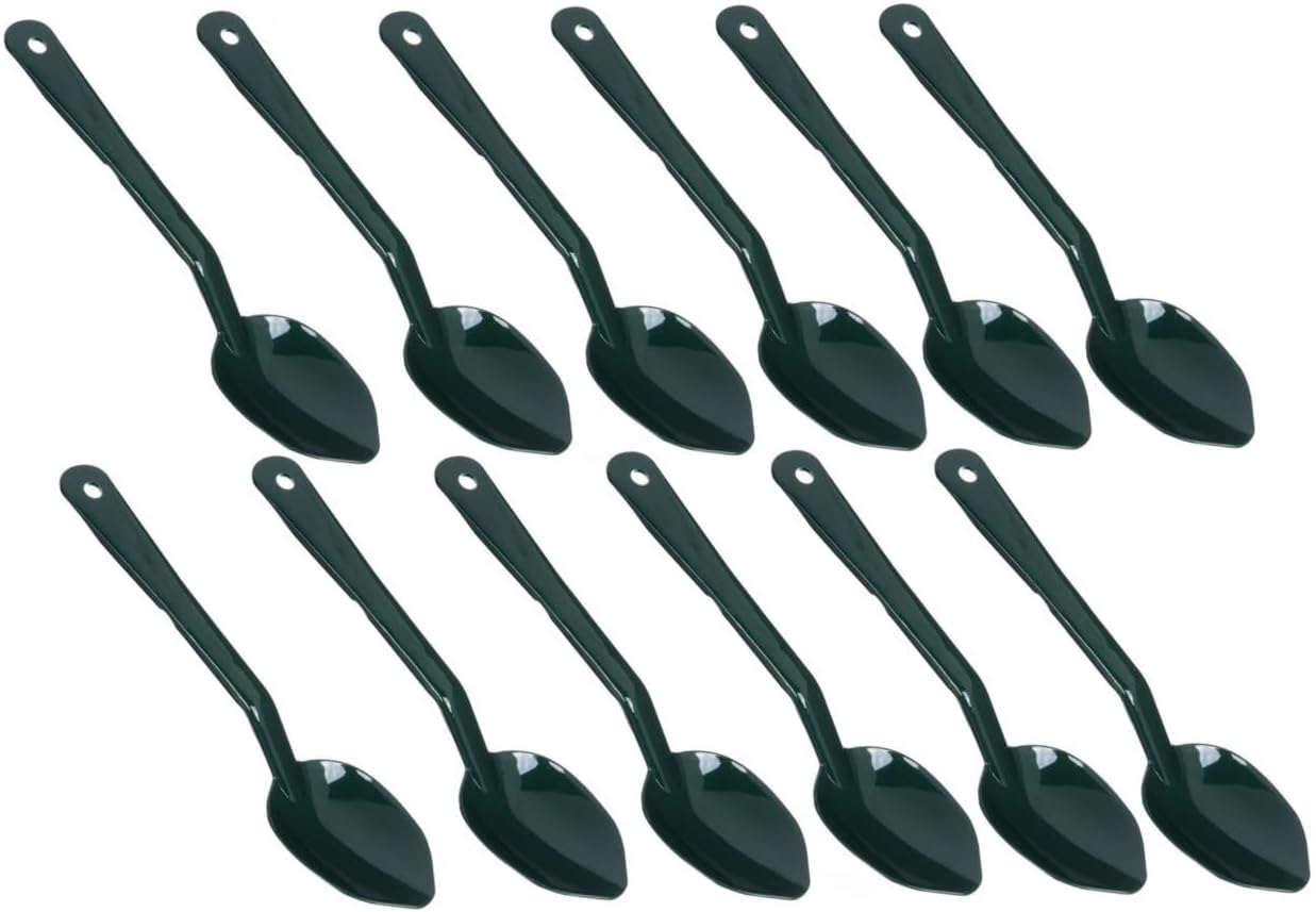 Amazon.com: Soro Essentials- Set of 12 Polycarbonate 11” Solid Serving ...