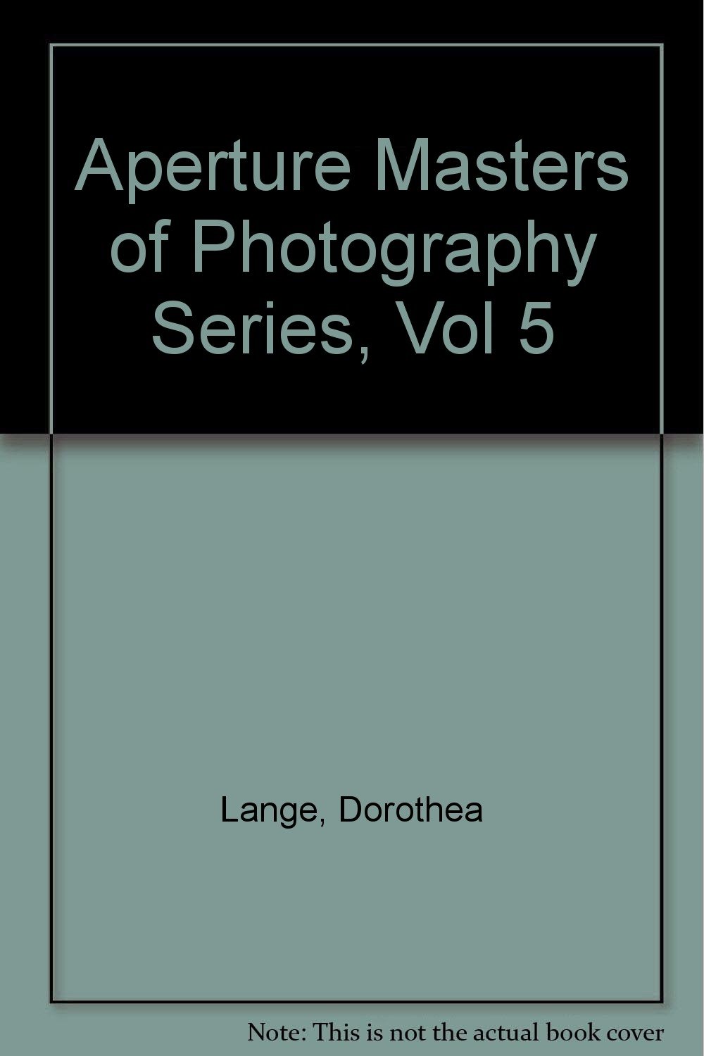 Buy Aperture Masters of Photography Series, Vol 5 Book Online at Low ...