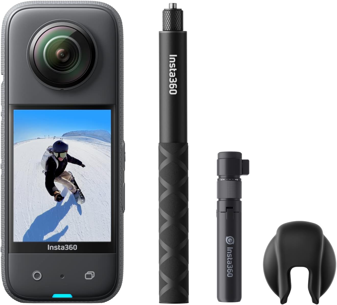 Amazon.com : Insta360 X3 + Bullet Time Bundle + X3 Lens Cap Bundle ...