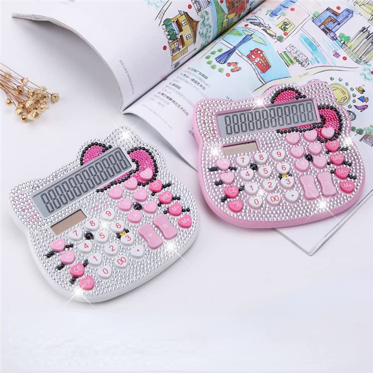 Snapklik.com : Cute Calculator Cat Crystal Calculator Girl And Women ...