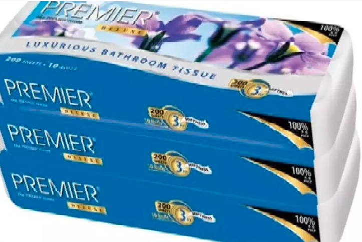 Premier Deluxe 3-in-1 Bathroom Tissue, 200ct (Pack of 30) : Amazon.sg ...