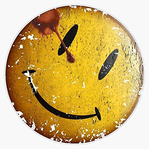 Amazon.com - Watchmen Pin Vinyl Waterproof Sticker Decal Car Laptop ...