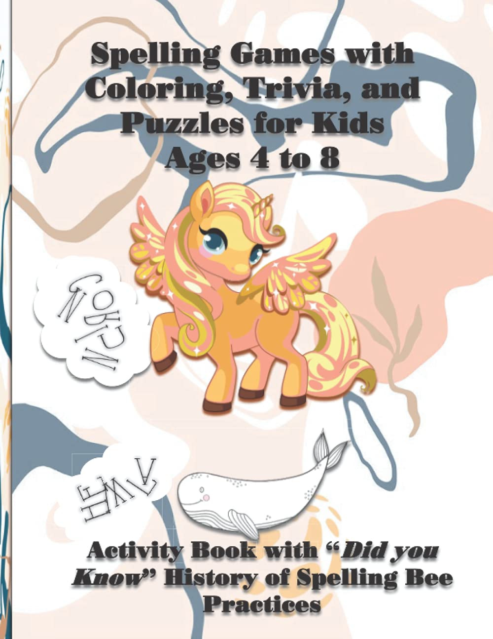 Buy Spelling Games, Coloring, Trivia, Puzzles for Kids Ages 4 to 8 ...