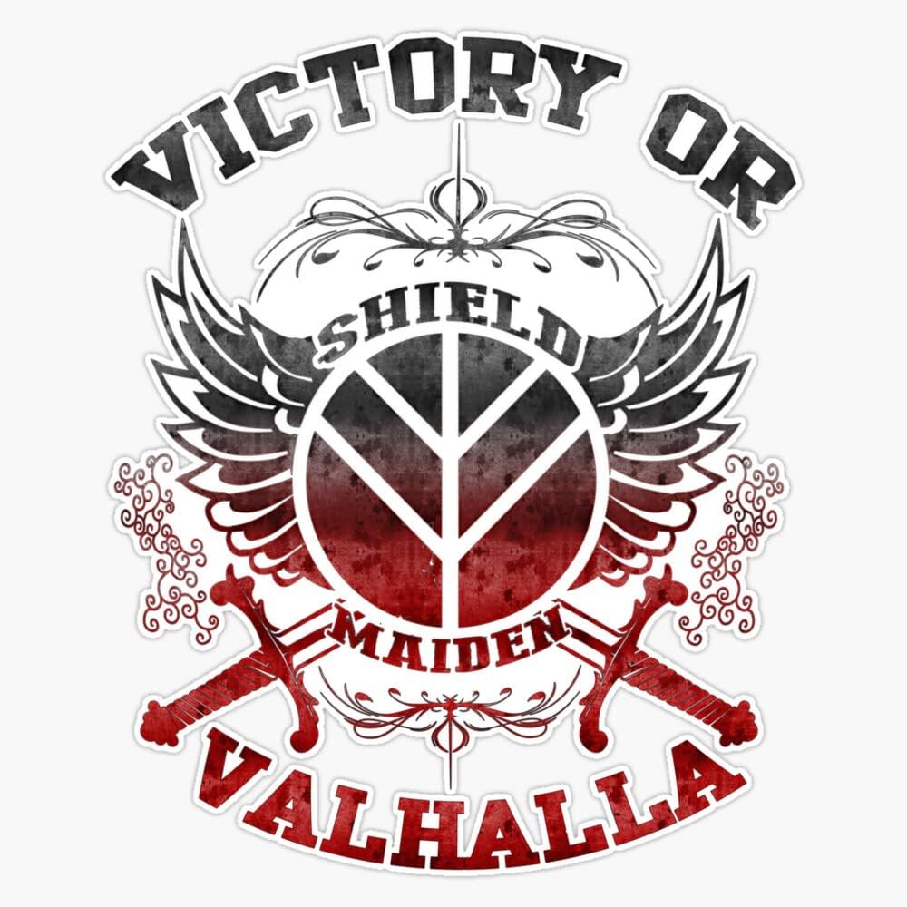 Amazon.com: Victory Or Valhalla Sticker Bumper Sticker Vinyl Decal 5 ...