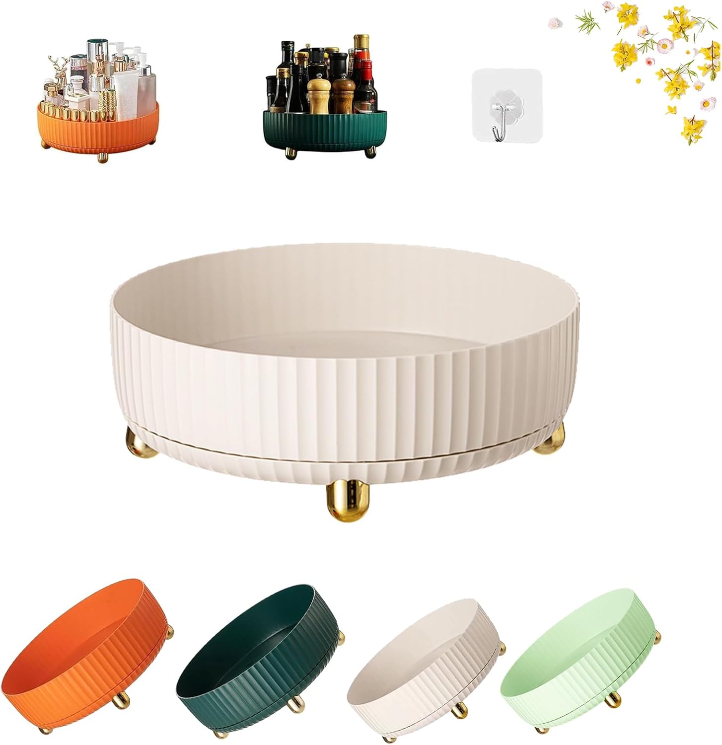 Amazon.com - Pleteffect Rotating Storage Rack, Outinget Storage Rack ...