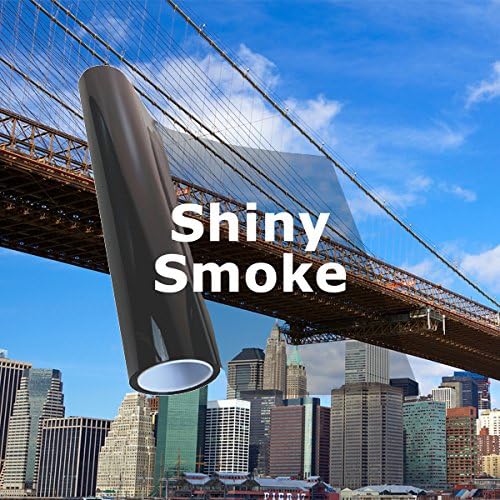 Shiny Smoke Window Film 60 Inch x 30 Feet - Amazon.com