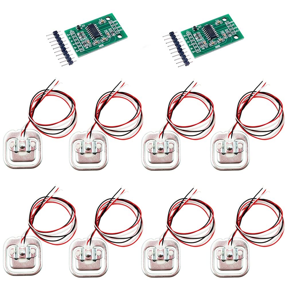 Buy 2 Sets 50kg Human Scale Load Cell Weighing Sensor Resistance Strain ...