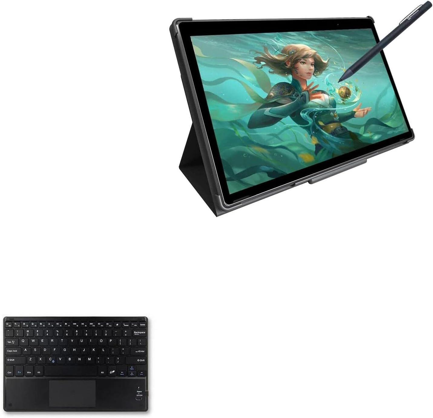 Amazon.com: BoxWave Keyboard Compatible with Simbans PicassoTab XL (11. ...