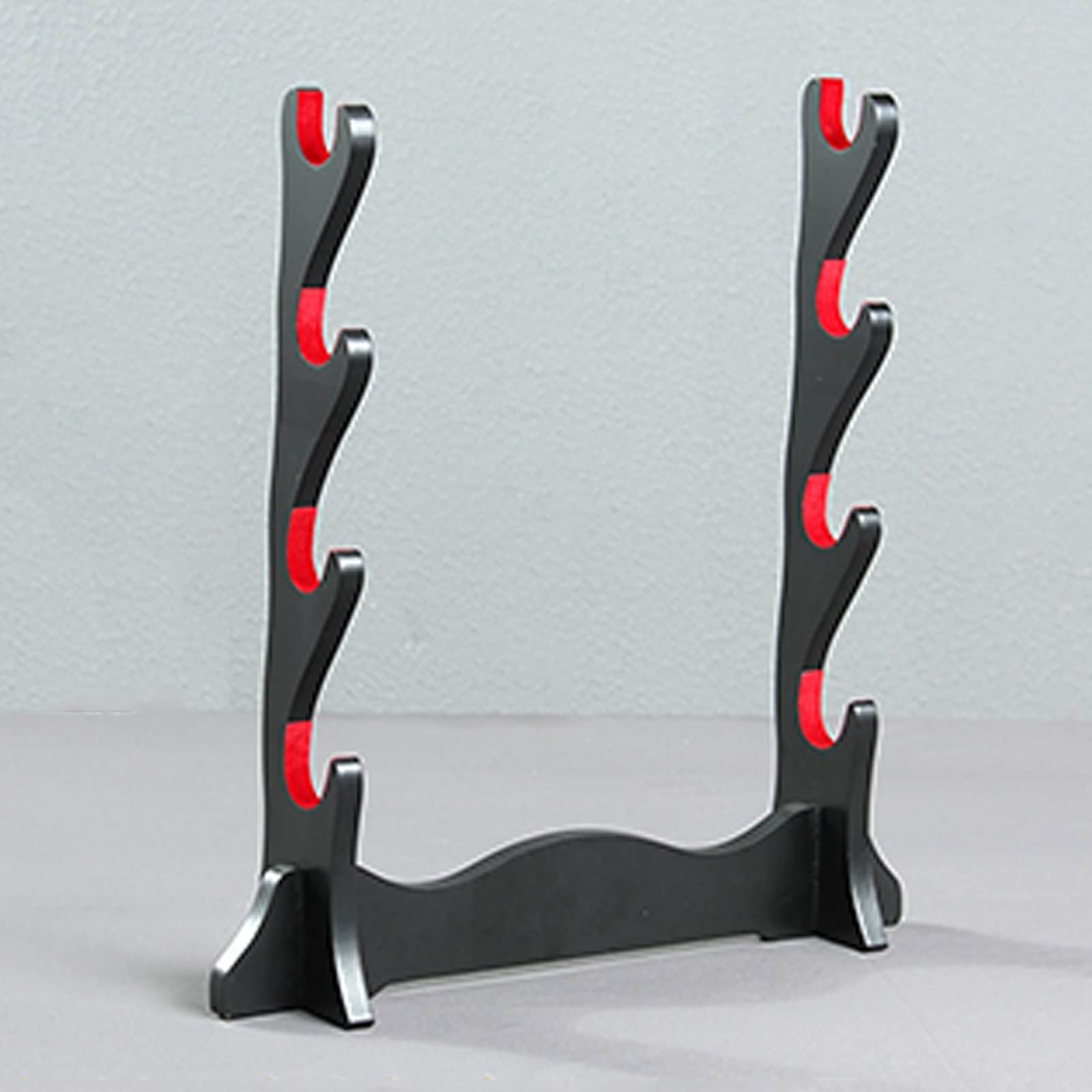 Aimimi Padded Sword Stand Display Velvet Protect Sword Rack Katana ...
