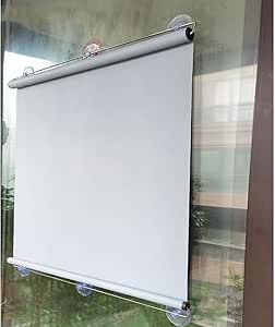 Amazon.com: Sunscreen Blackout Roller Blinds,Suction Cup Roller Blinds,Sunshade Curtain,Folding ...