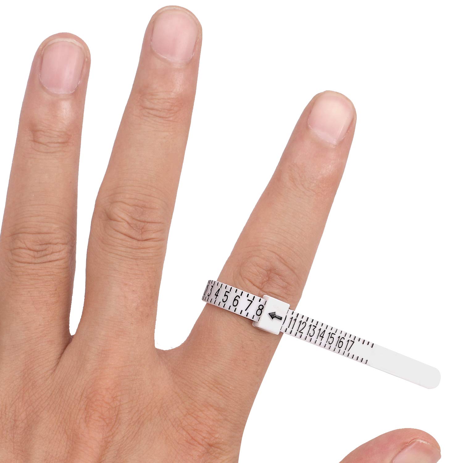 Ring Sizer Professional Ring Sizer Measuring Tool Plastic Ring Sizer ring-sizer-professional-ring-sizer-measuring-tool-plastic-ring-sizer