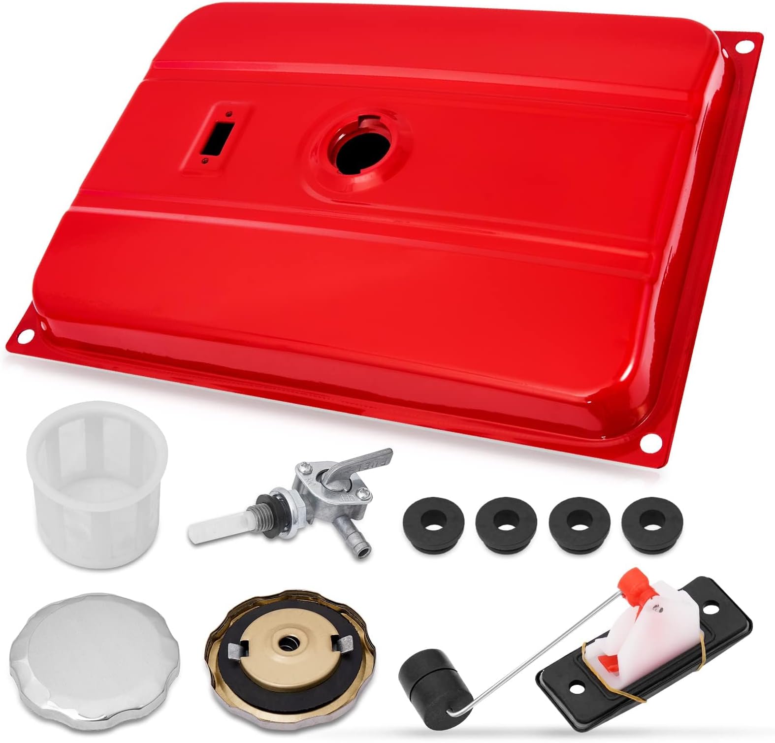 Amazon.com: 5 Gallons Generator Gas Fuel Tank,Universal Generator with ...