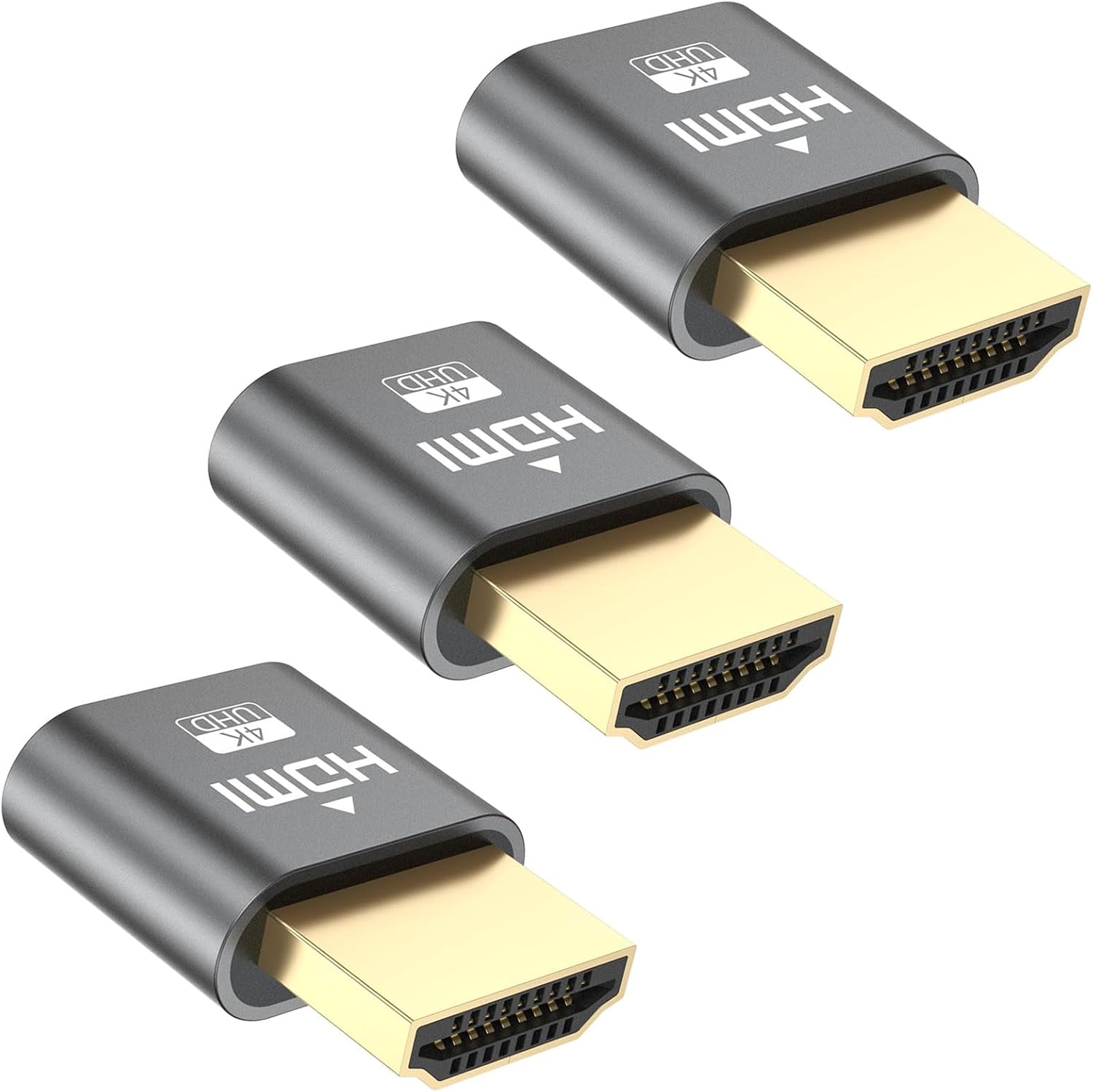 Amazon.com: SROMGEE HDMI Dummy Plug 4K HDR 3 Pack, HDMI Dummy Plug HDMI ...