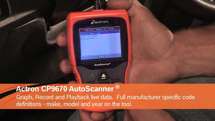 Watch Actron CP9670 Auto Scanner Trilingual OBD II on Amazon Live