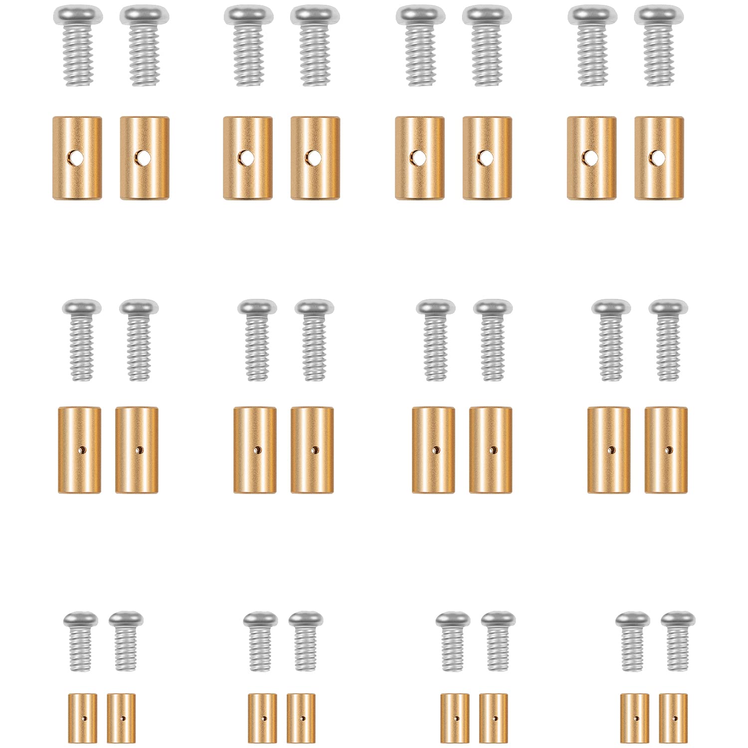 Amazon.com: Ezbzyz 03336 Cable Stop Assortment 24 Pack Universal Fit 1/ ...
