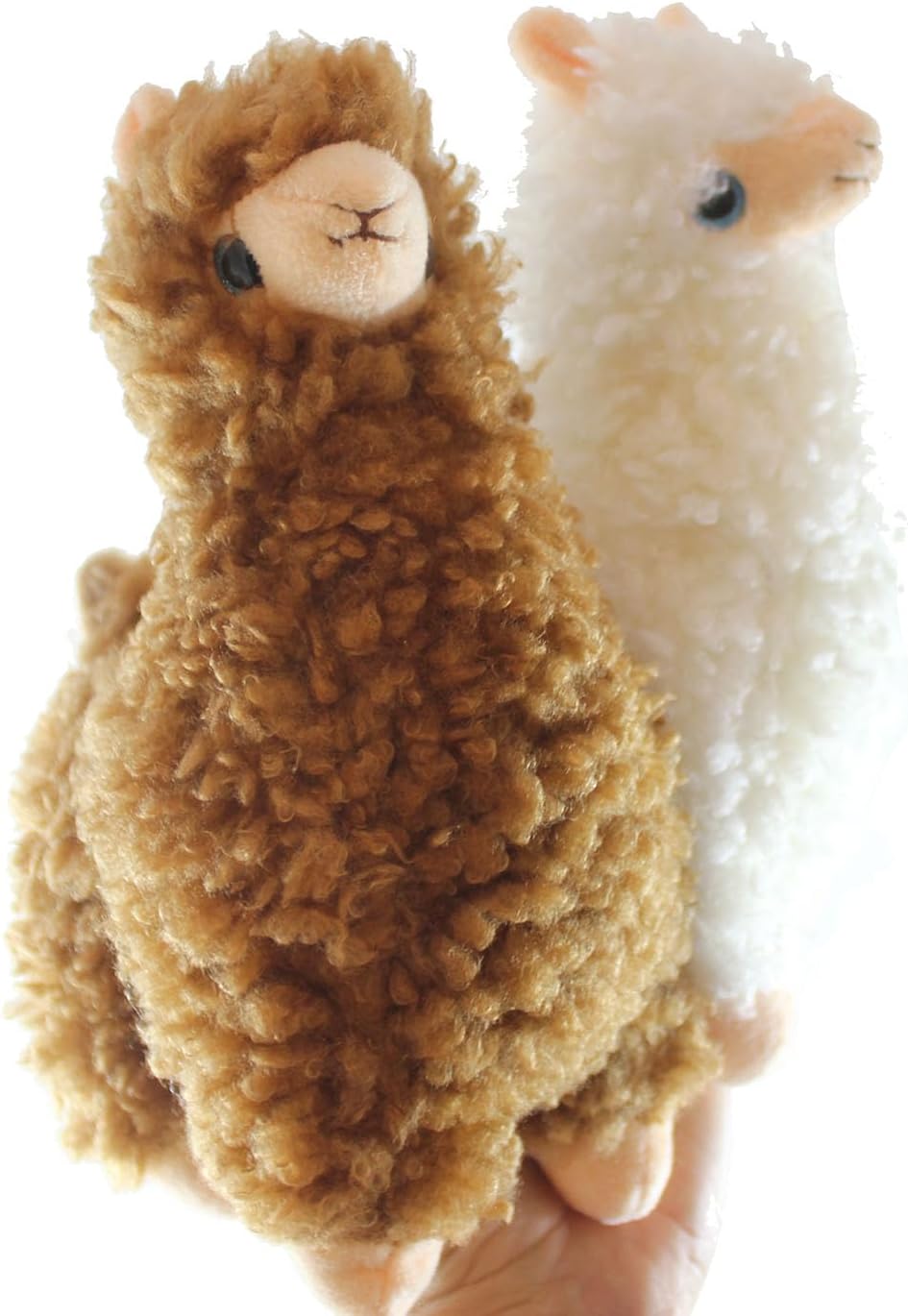 Amazon.com: Curious Minds Busy Bags Set of 2 Wooly Alpaca Stuffed ...