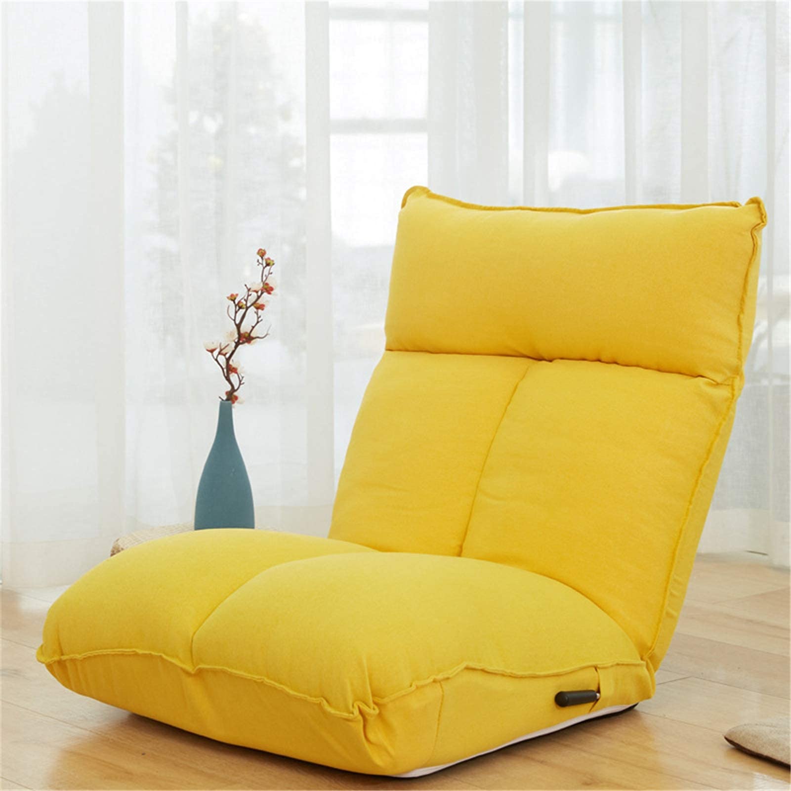 Folding Floor Chairs Adjustable Floor Chair With Back Support,