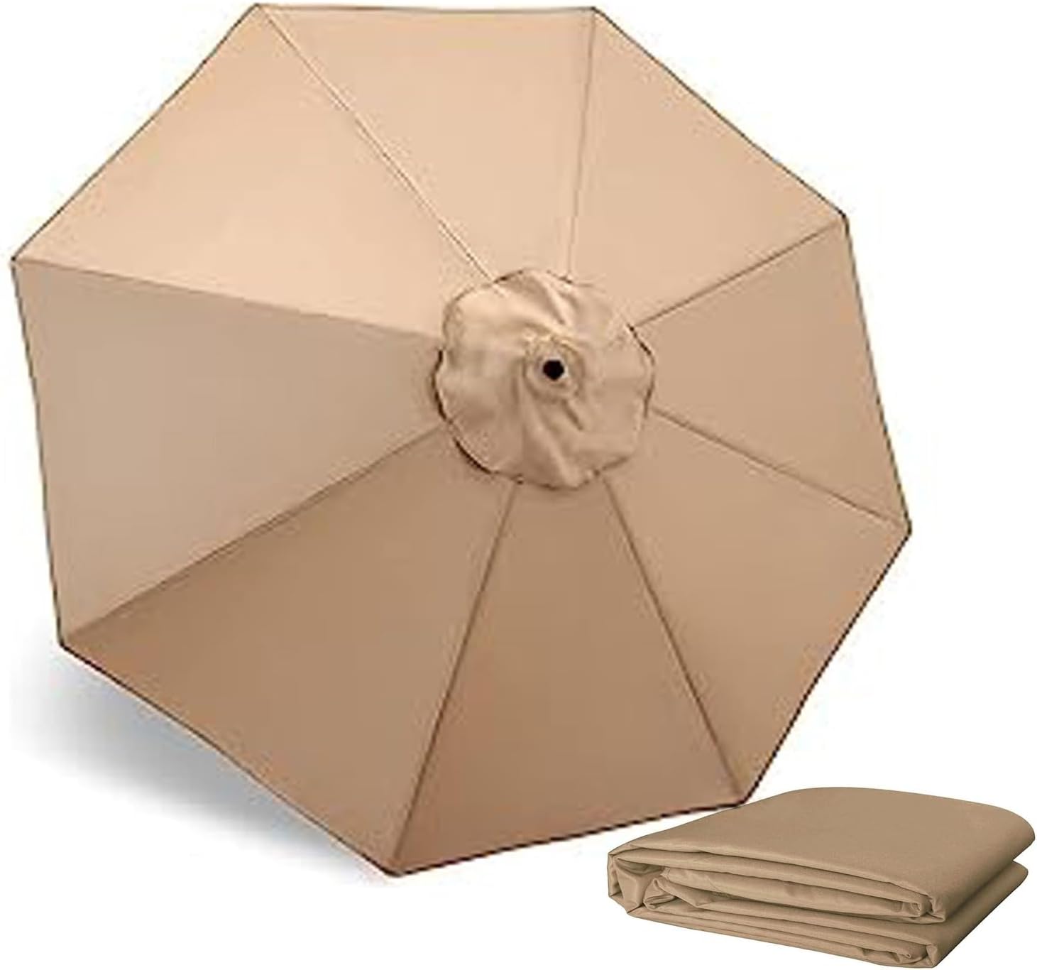 Amazon.com: 6 Ribs/8 Ribs Replacement Parasol Fabric Canopy for ...