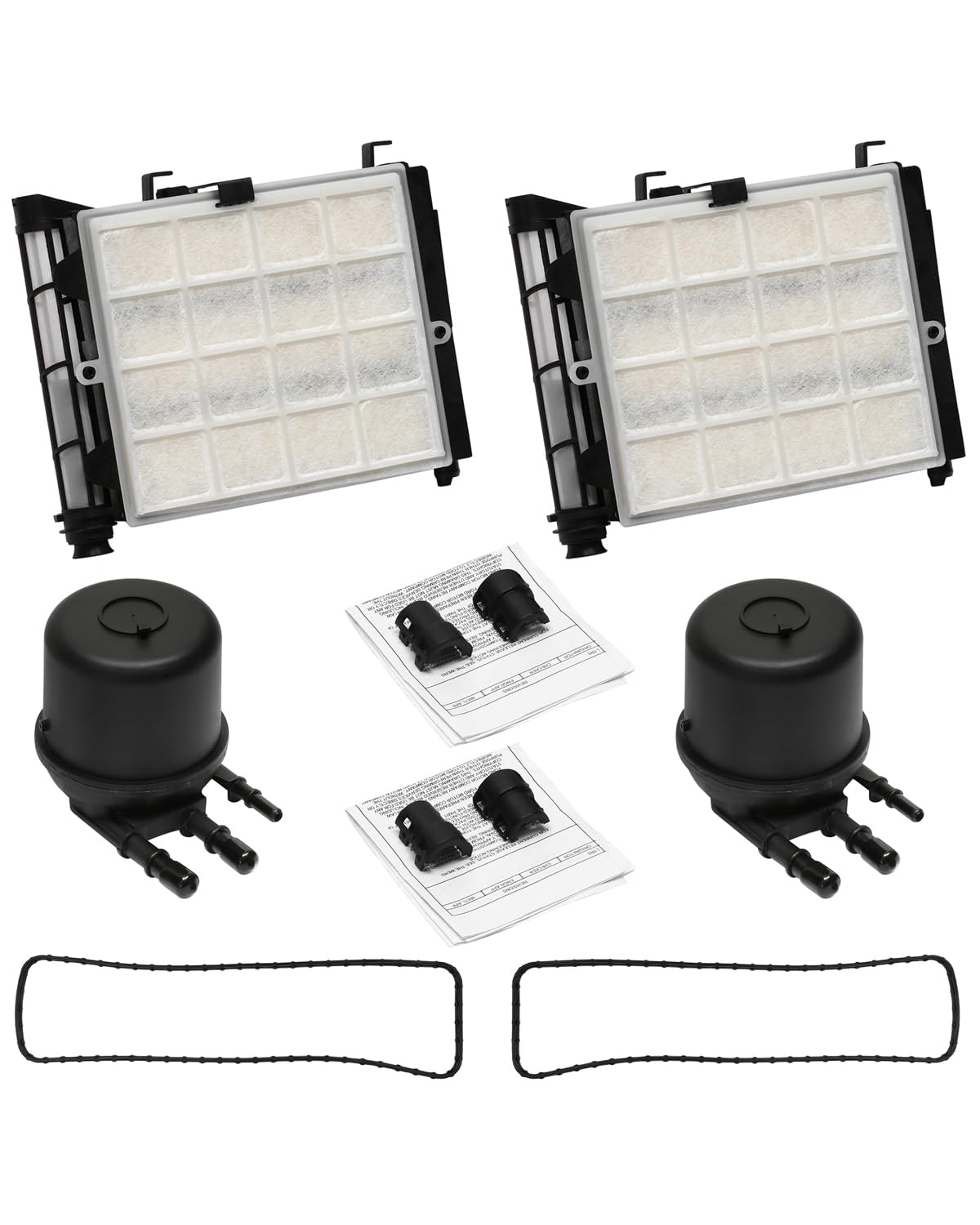 Snapklik.com : 67L Diesel Fuel Filter Element 2 Sets, Compatible