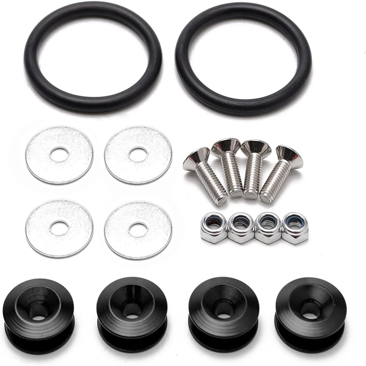 CAVLA 18 Pcs Bumper Quick Release Kit, Quick Release Fasteners ...