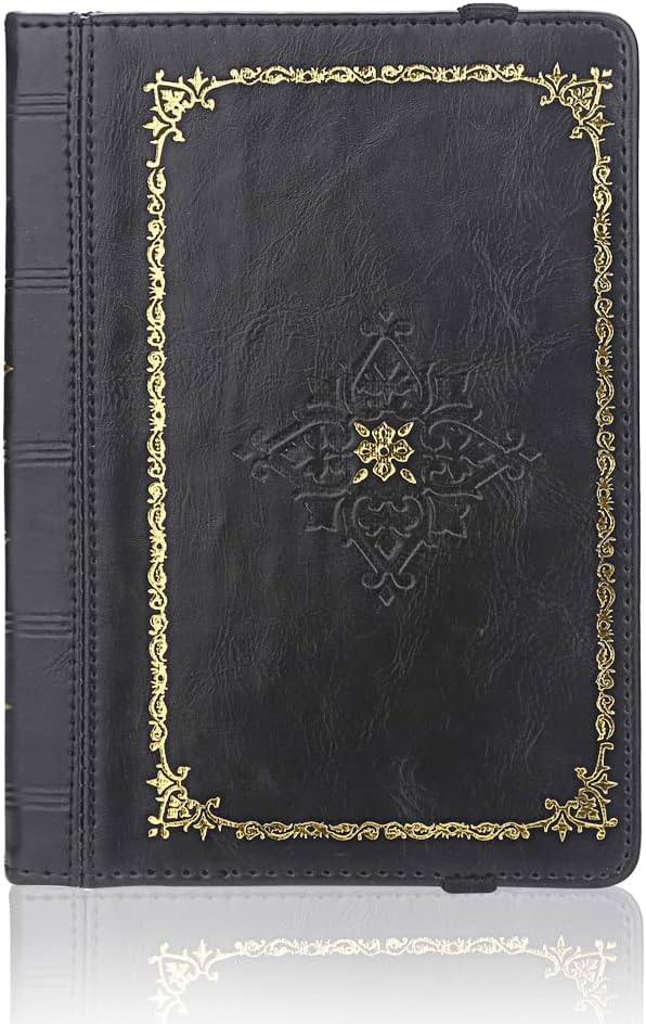 Amazon.com: Book Style Pu Leather Case Cover for 6" ebook Reader Case ...