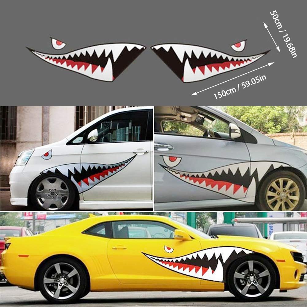 Amazon.com - Flying Tigers P-40 Warhawk Shark Teeth Hobby Sticker Set ...