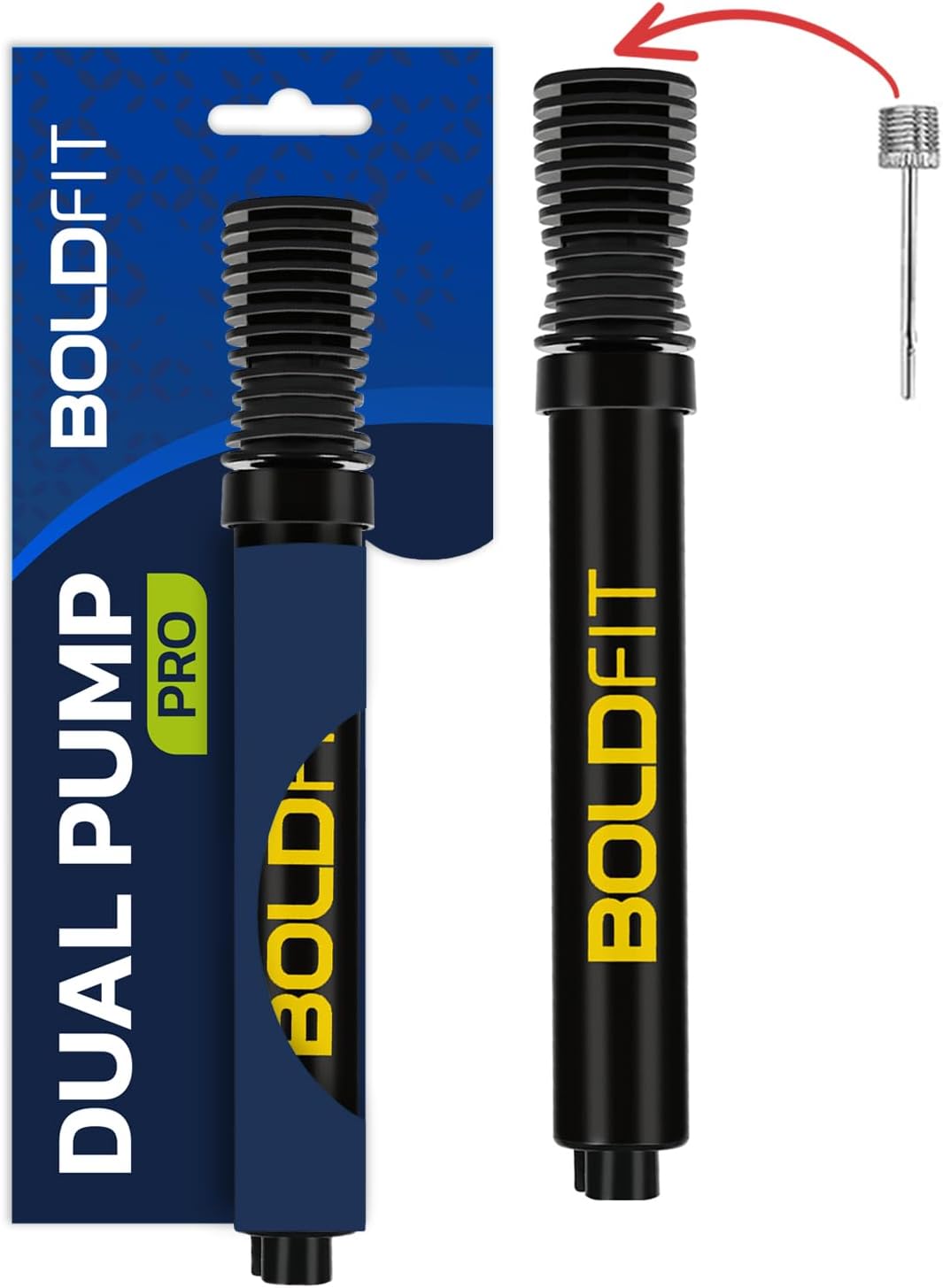 Buy Nivia Double Action Ball Pump, with Needle Air Pump for Sports ...