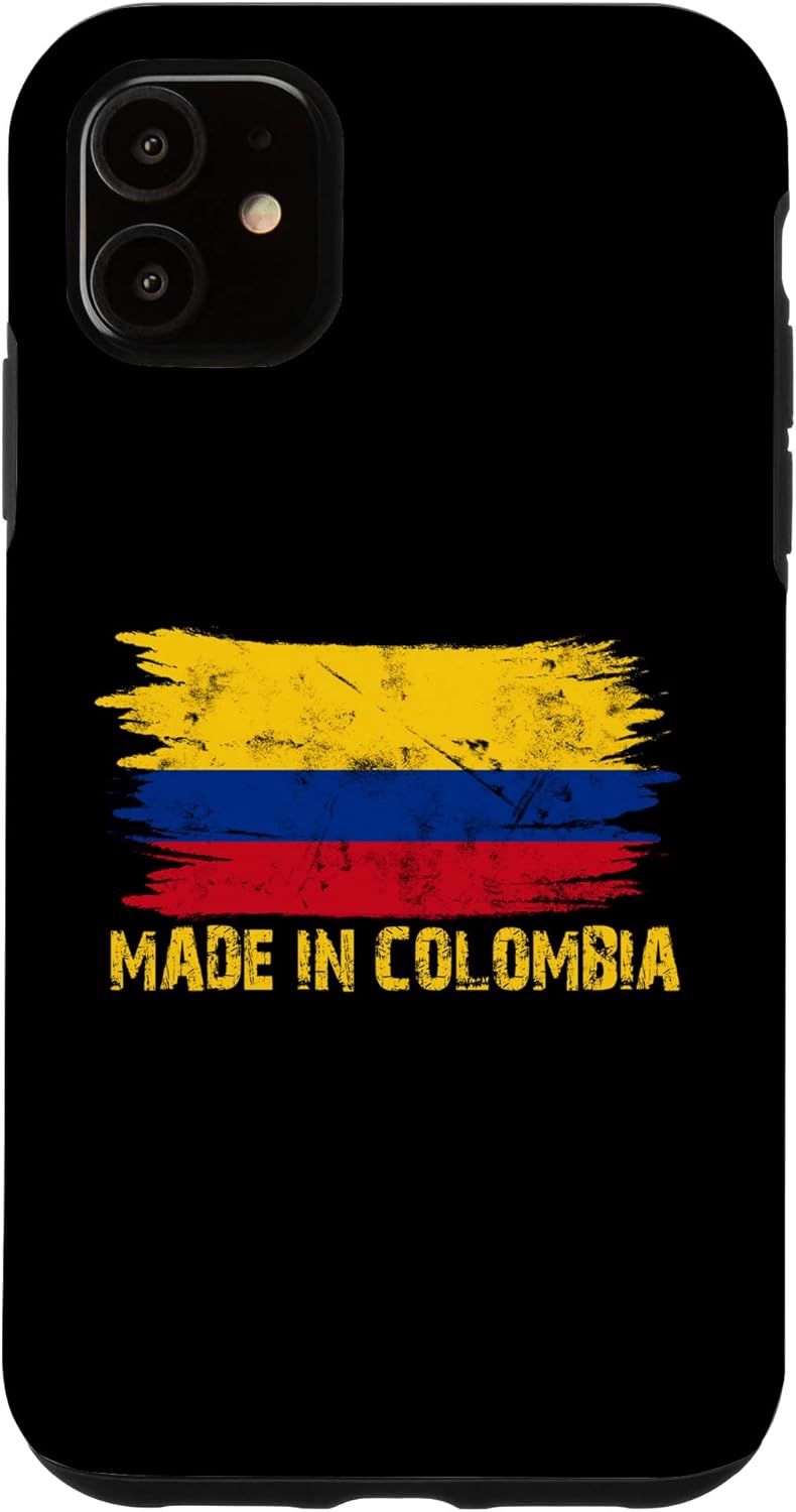 Amazon.com: iPhone 11 Made Colombia Flag Colombian Proud in Colombiano ...