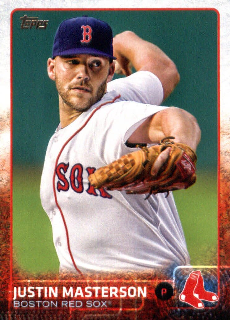 Amazon.com: 2015 Topps Baseball Card #433 Justin Masterson ...